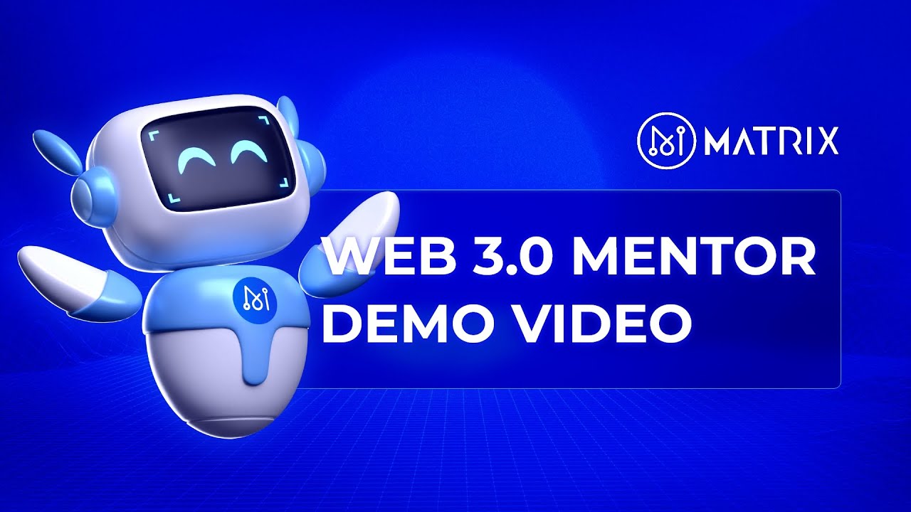 Matrix's AI Agent DEMO - WEB 3.0 MENTOR - YouTube