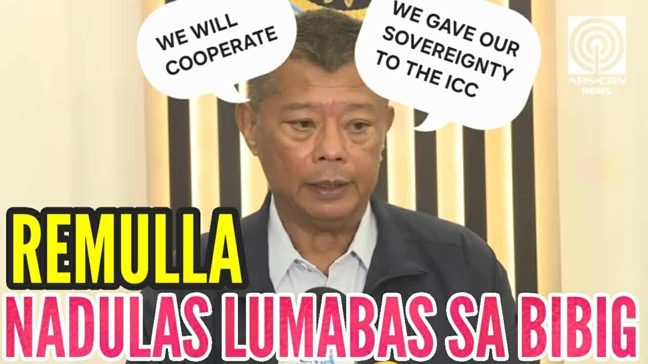 REMULLA NADULAS NASABI NA BINIGAY NG PILIPINAS ANG SOBERANYA SA ICC ...
