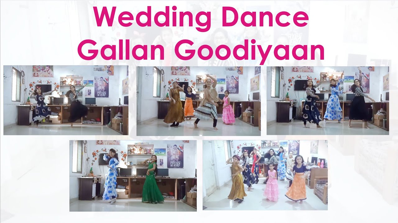 Gallan Goodiyaan | Wedding Dance | Part 1 | Ravi Ambhore | Akot - YouTube