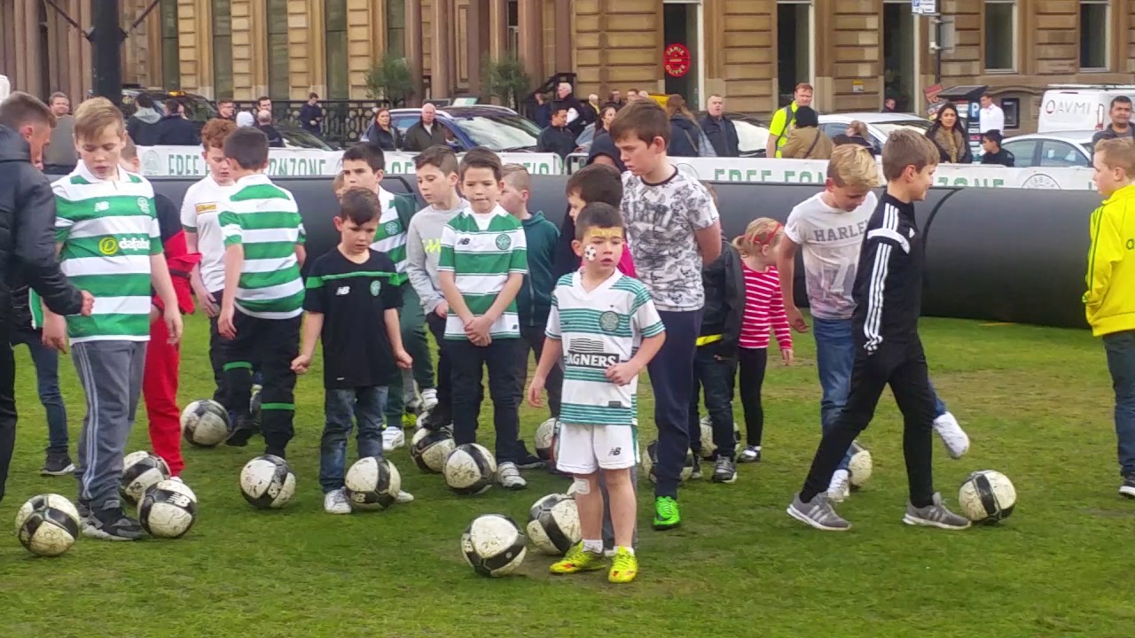 Shay & Finn at Celtic Gala Day (October 2016) - YouTube