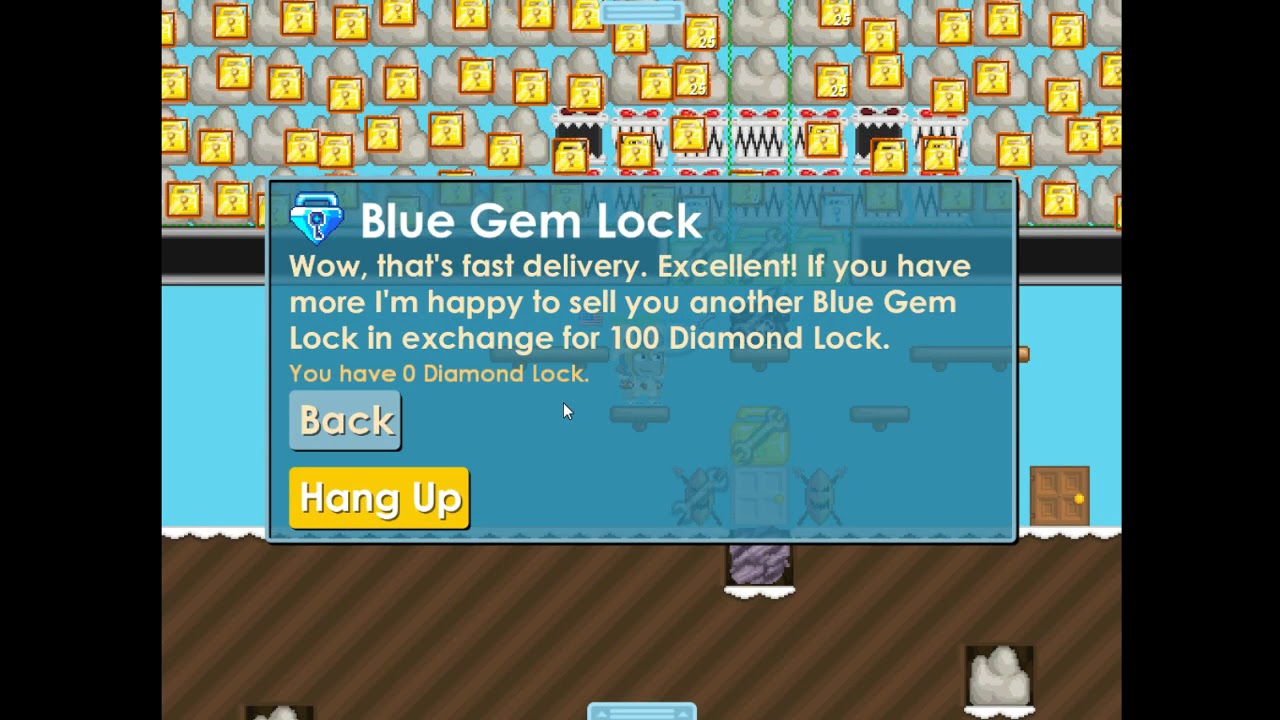 100DL to Blue Gem Lock - YouTube