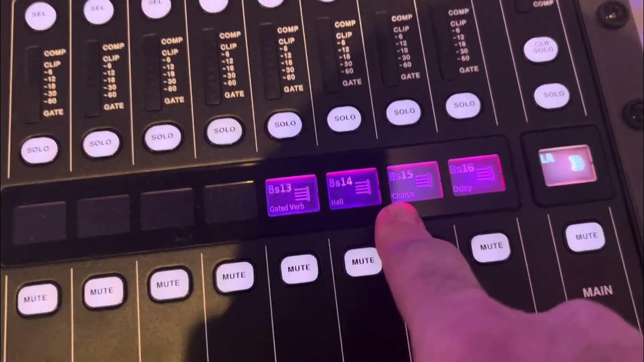 M32 (x32) setup pt2, fx routing and mixbusses - YouTube