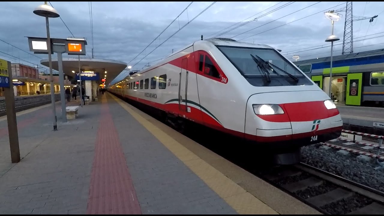 VIAGGIO COMPLETO | La Spezia C.le - Viareggio | ETR 460 "Frecciabianca" o EX PENDOLINO | 2a ...