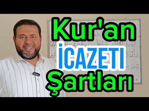  icazesi şartları \