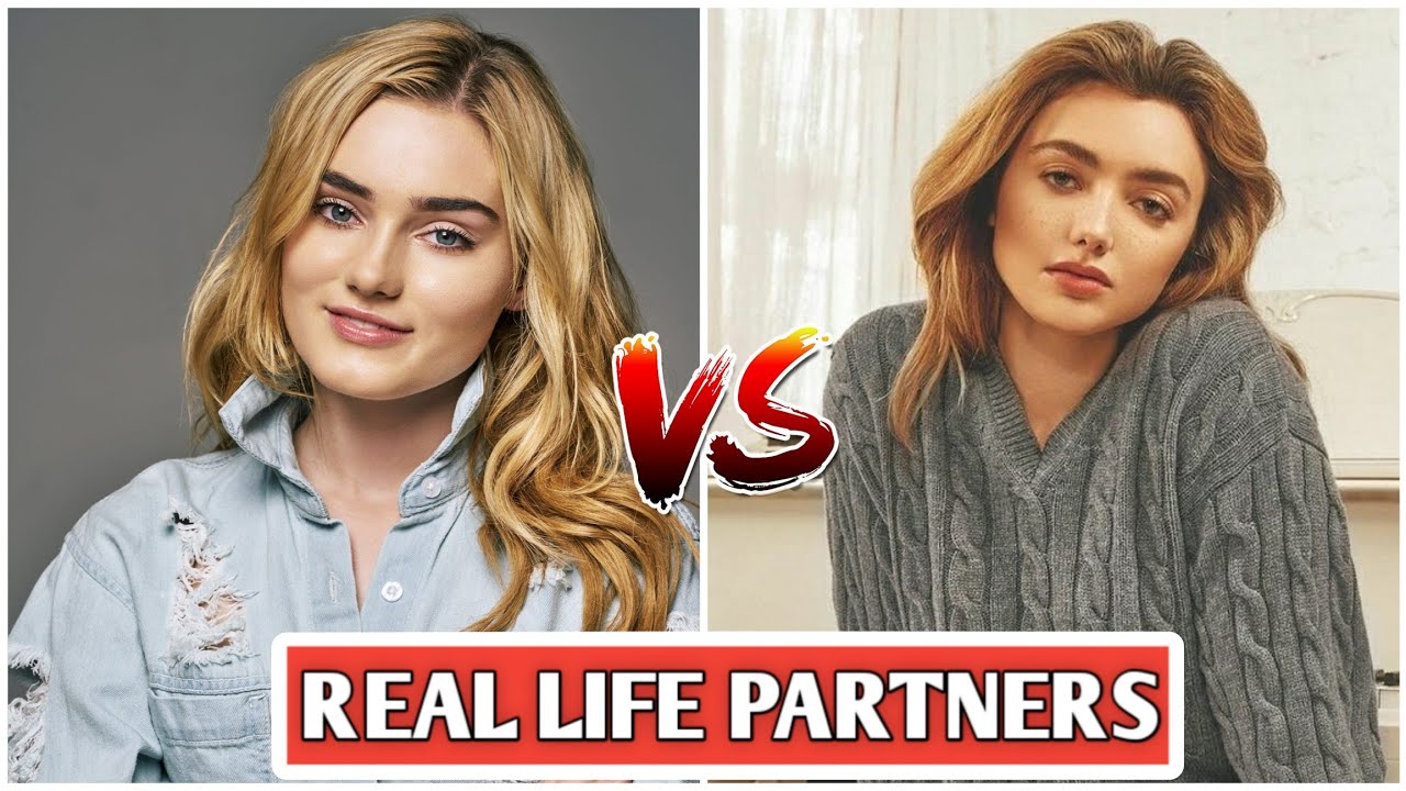 Meg Donnelly (Zombie 4) Vs Peyton List (Cobra Kai Season 6) Real Life Partners 2024 - YouTube
