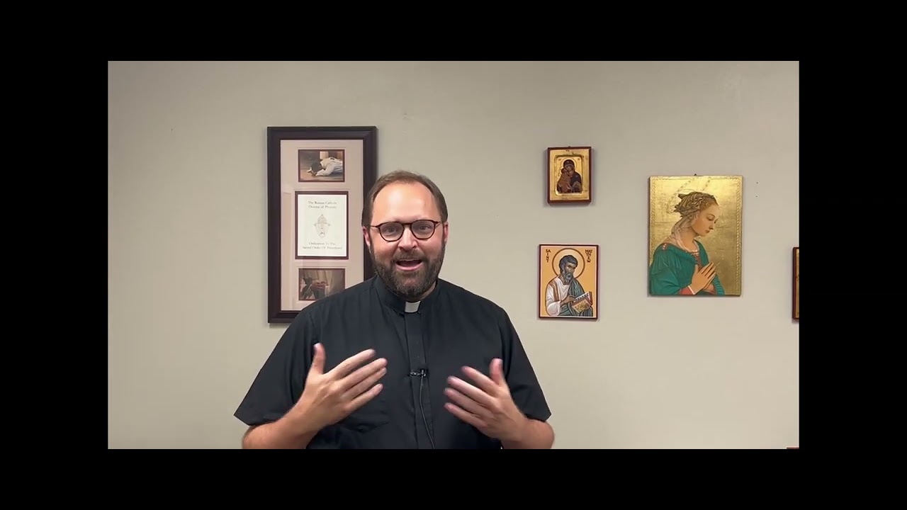 Adoration Update from Fr. Matt - YouTube
