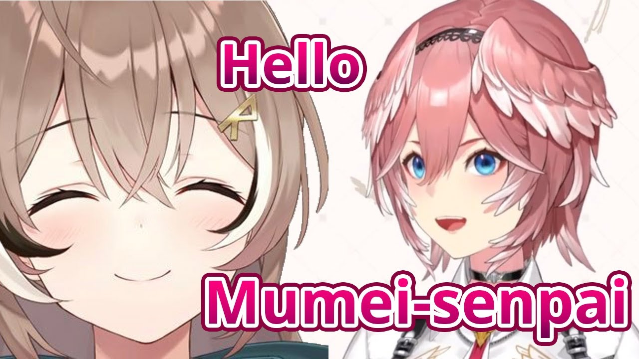 Lui talks to Mumei with her cute English [ HoloX / Takane Lui ...