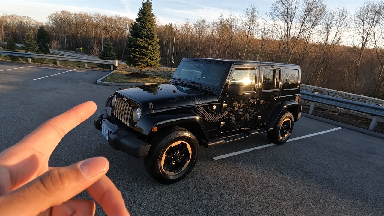 2014 Jeep Wrangler Sahara Dragon Edition - YouTube