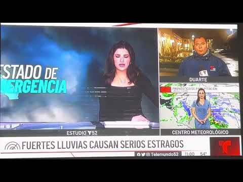 KVEA Noticiero Telemundo 52 Fin de Semana a las Once inició 14 de Enero ...