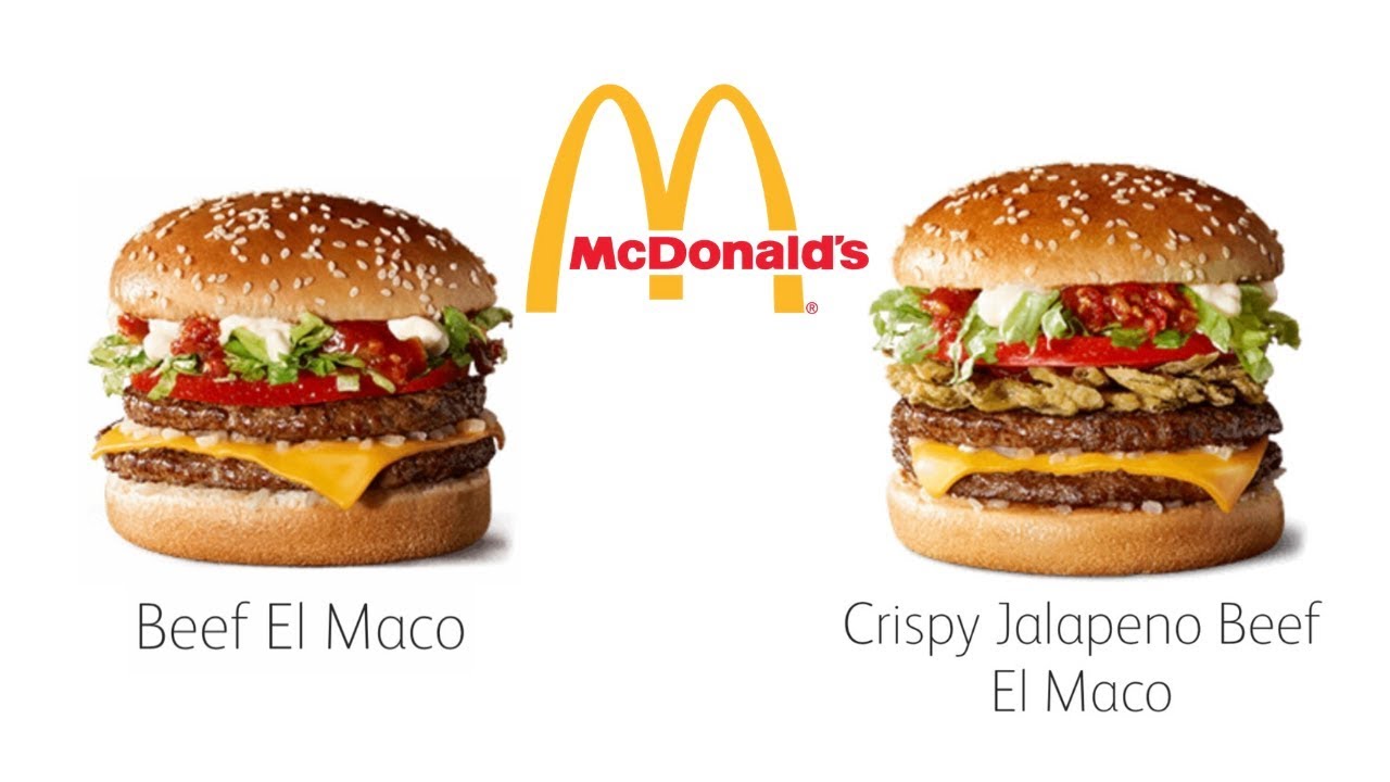 Checkout Basket McDonalds Beef El Maco & Crispy Jalapeno Beef El Maco ...