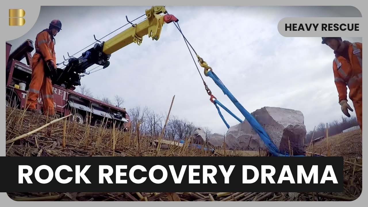 Rotator vs Massive Rocks - Heavy Rescue - S06 EP10 - Reality Drama ...