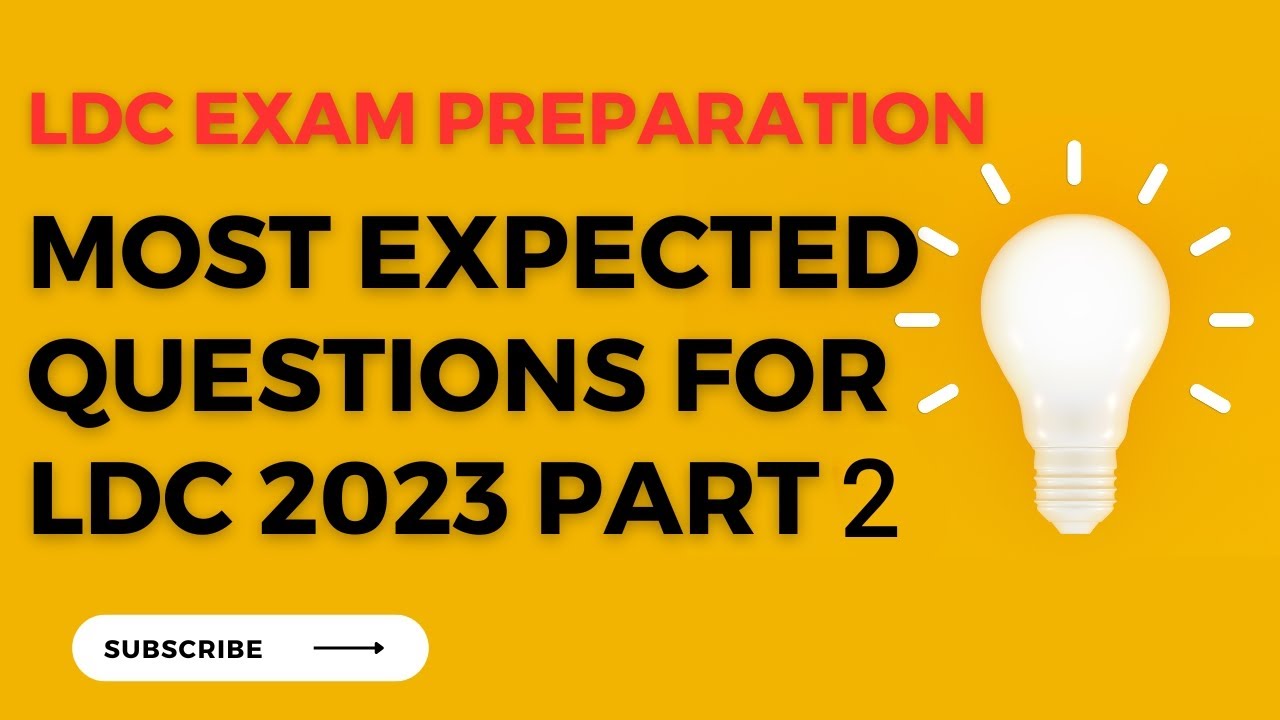 MOST IMPORTANT AND BOOK BACK GEOGRAPHY QUESTIONS FOR LDC EXAM ...