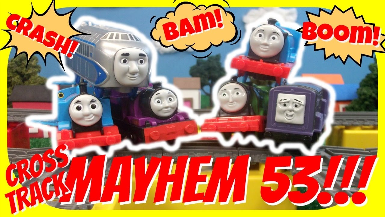 Thomas and Friends - Cross Track Mayhem 53! Trackmaster Competition ...