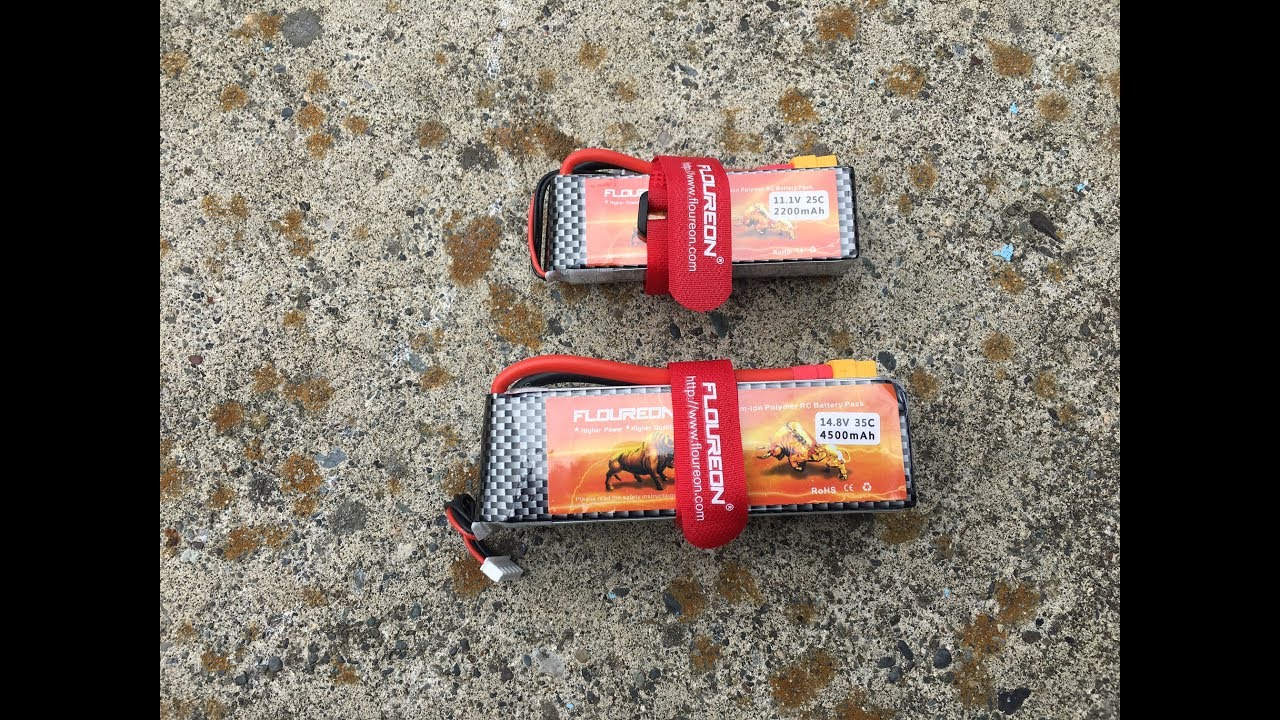 Floureon battery Flights and Review - YouTube