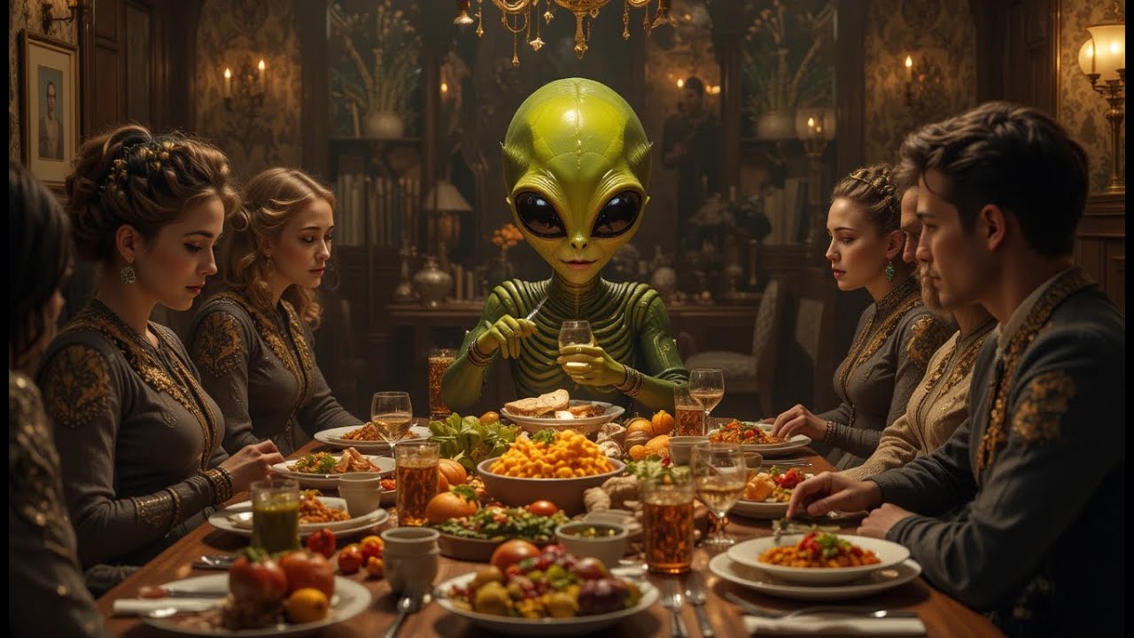 An Alien's First Thanksgiving Dinner|A Heartwarming Tale|SCI_FY TALES ...
