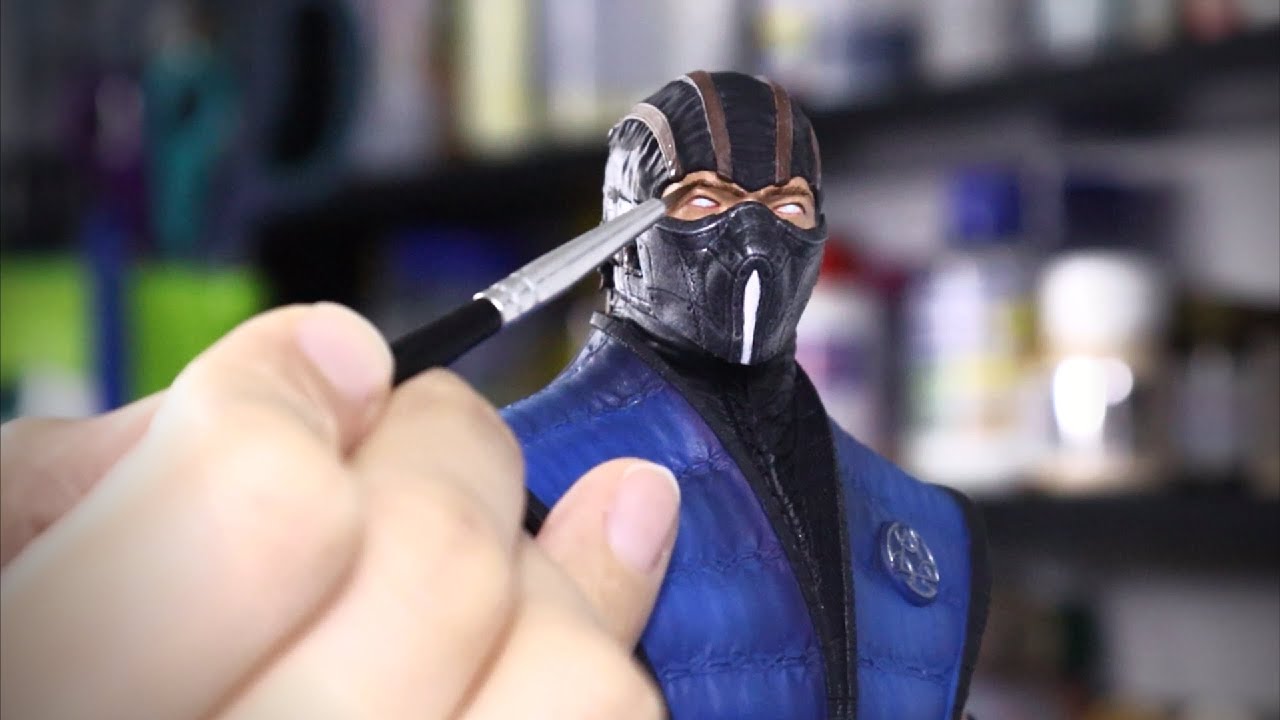 Sub Zero MK X - Impressão 3D e Pintura - 3D Print paint - YouTube