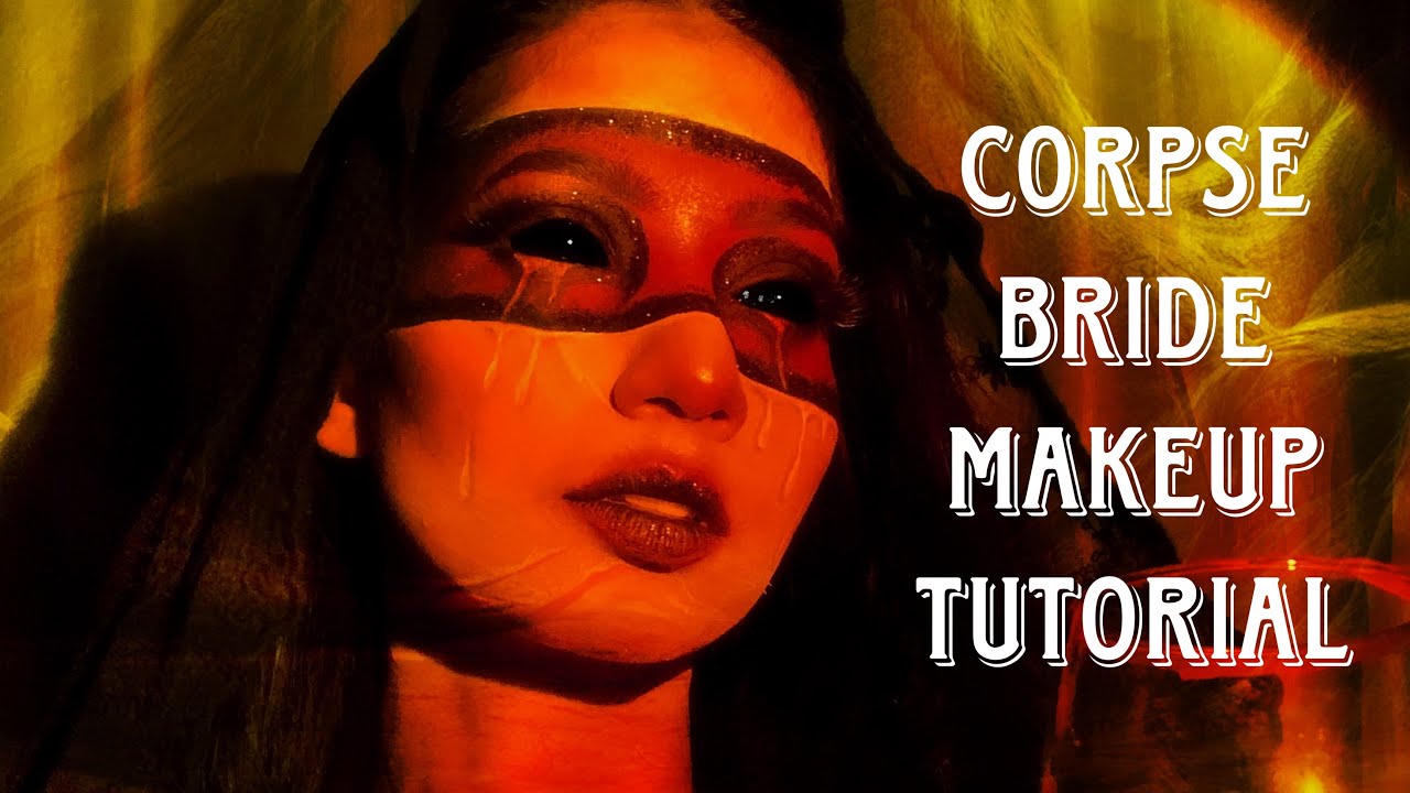 Corpse Bride Faceart Makeup Tutorial 🖤 - YouTube