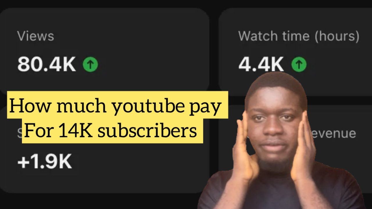 How much YouTube pay for 14K subscribers - YouTube