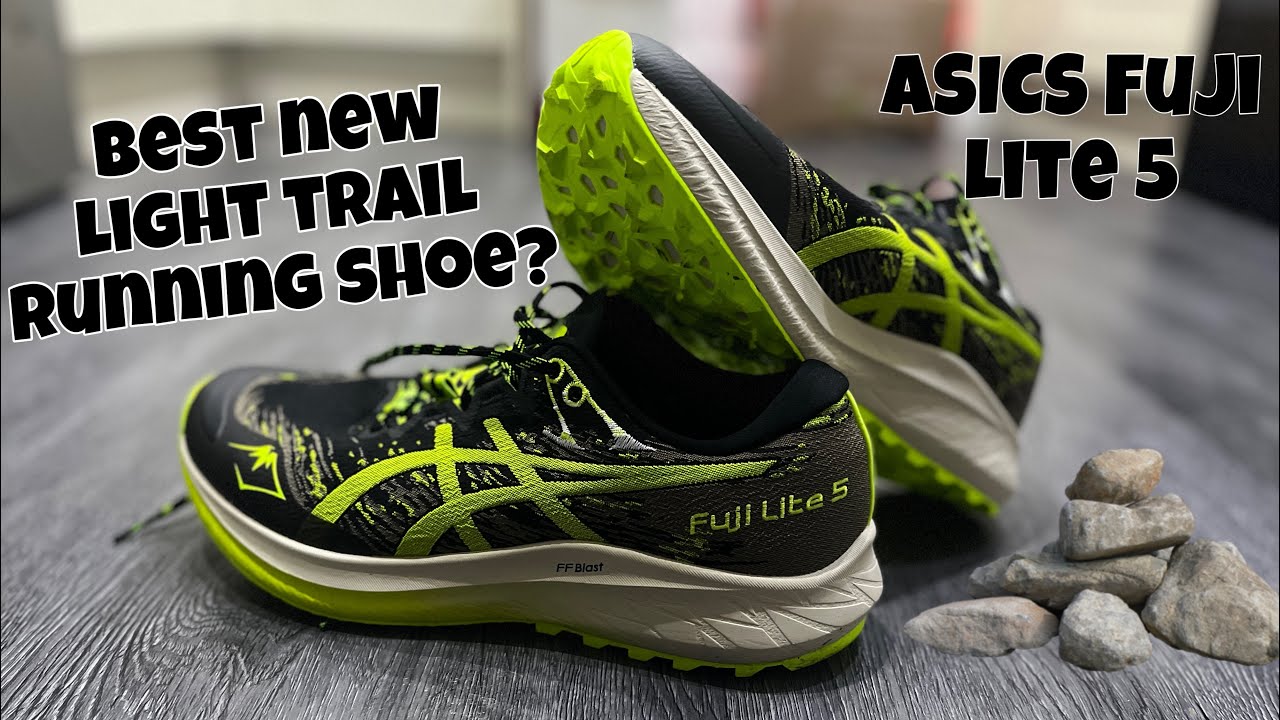 ASICS Fuji Lite 5 Full Review - Best new light trail running shoe ...
