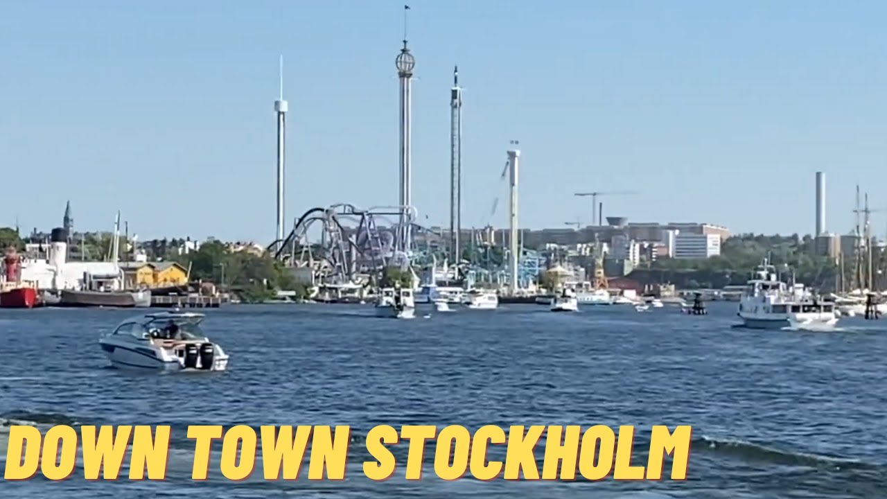 Walking In Stockholm Waterfront | Strandvägen | Stockholm | Sweden ...