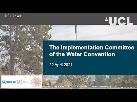 The Implementation Committee of the Water Convention - YouTube