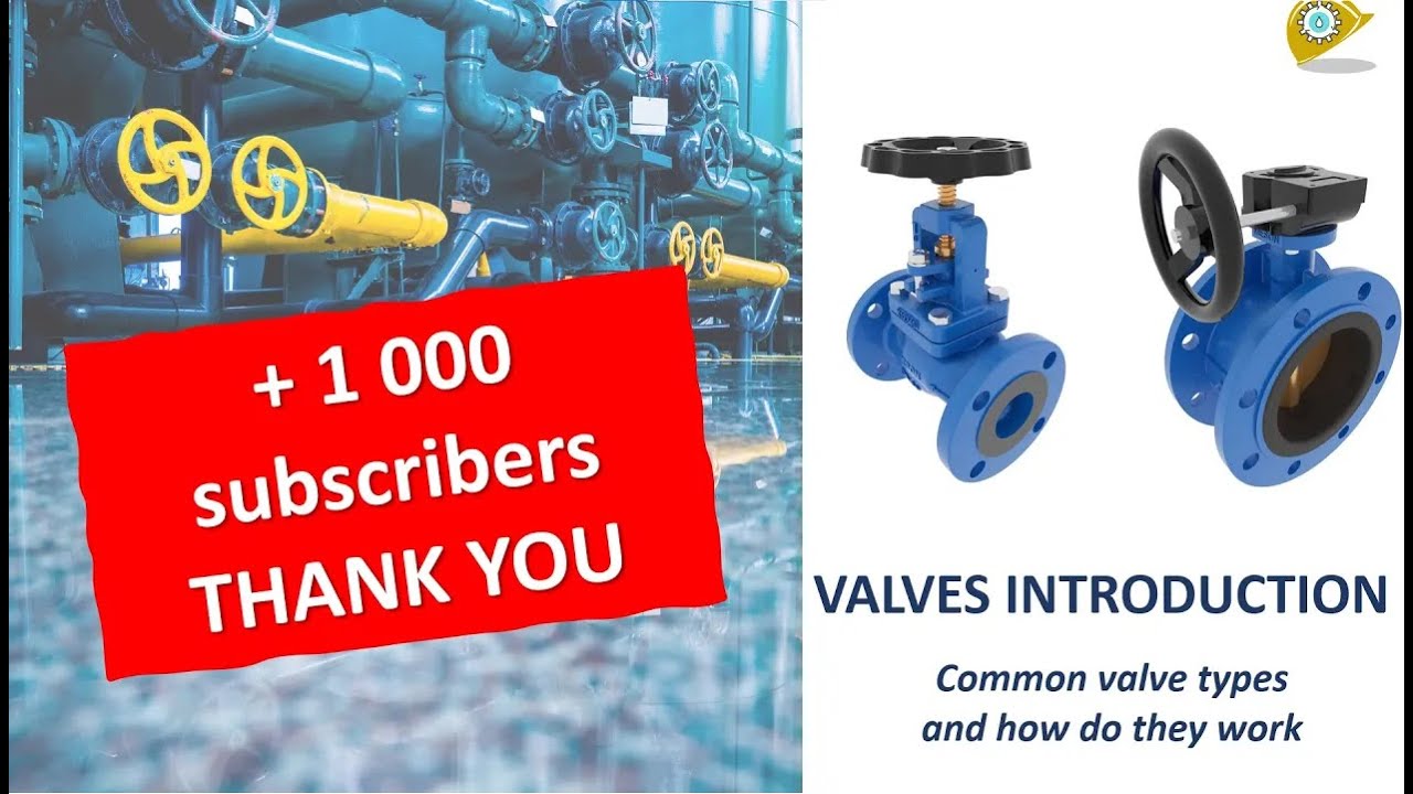 VALVES INTRODUCTION - TYPES, CLASSIFICATION AND THEIR FUNCTIONS - YouTube
