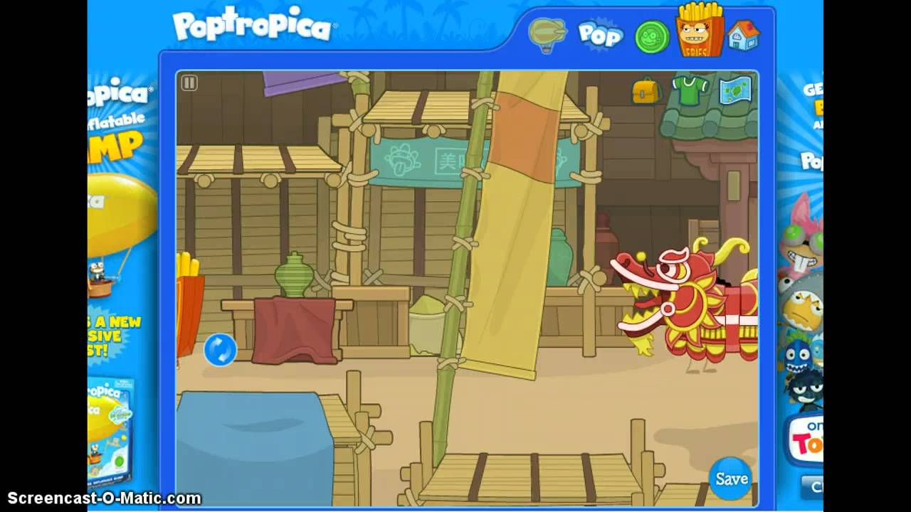 Poptropica Red Dragon Island Part 2 - YouTube