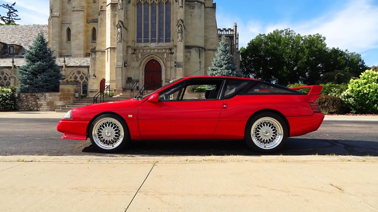 Renault Alpine GTA Amazing Exhaust & Turbo Sound! - YouTube