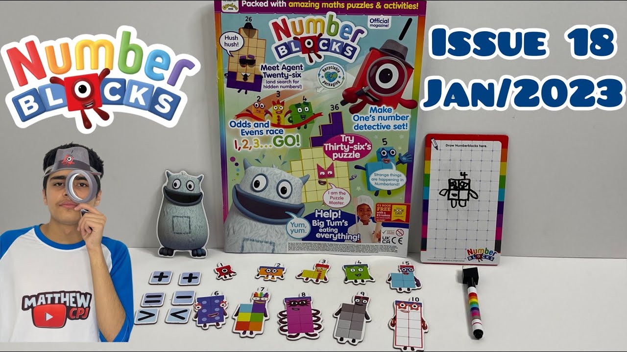 Numberblocks magazine , issue 18, Jan/2023 with BigTum’s Amazing Number ...