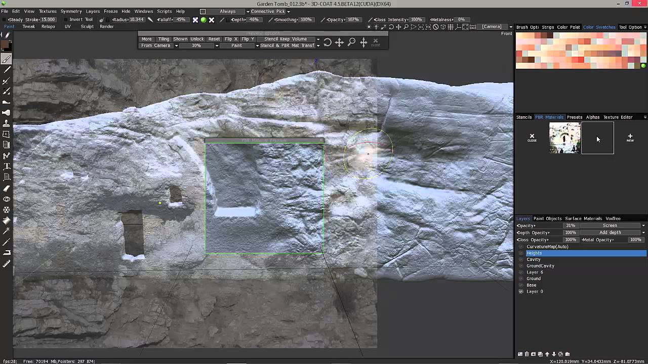 Improved Brush Engine & Flat Material Thumbnails - YouTube