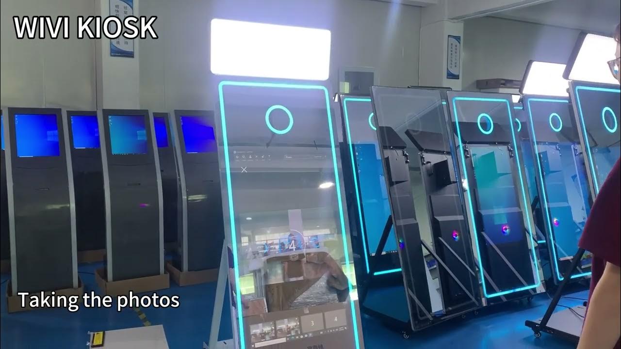 How to use WiViKiosk magic mirror photo booth? - YouTube