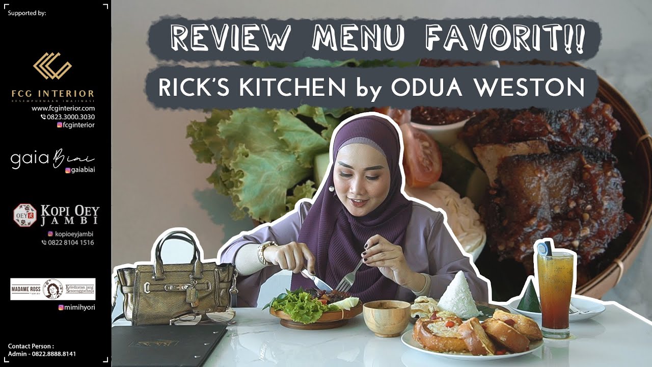 REVIEW MENU FAVORIT UNTUK ARISAN DI RICK'S KITCHEN ️ ️ - YouTube