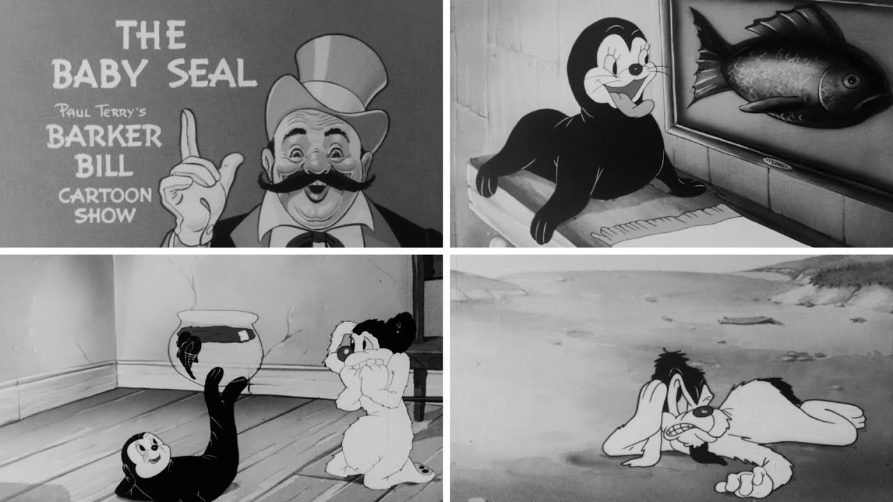Terrytoons The Baby Seal (1941) - YouTube