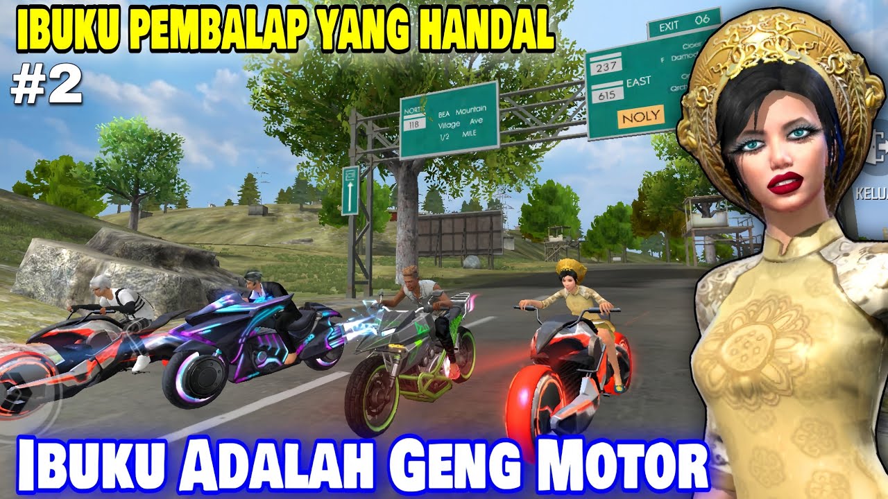 film pendek ff | IBUKU GENG MOTOR!! PEMBALAP YANG HANDAL!! #2 - YouTube