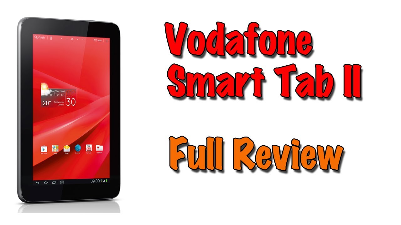 Vodafone Smart Tab II - Full Review - YouTube