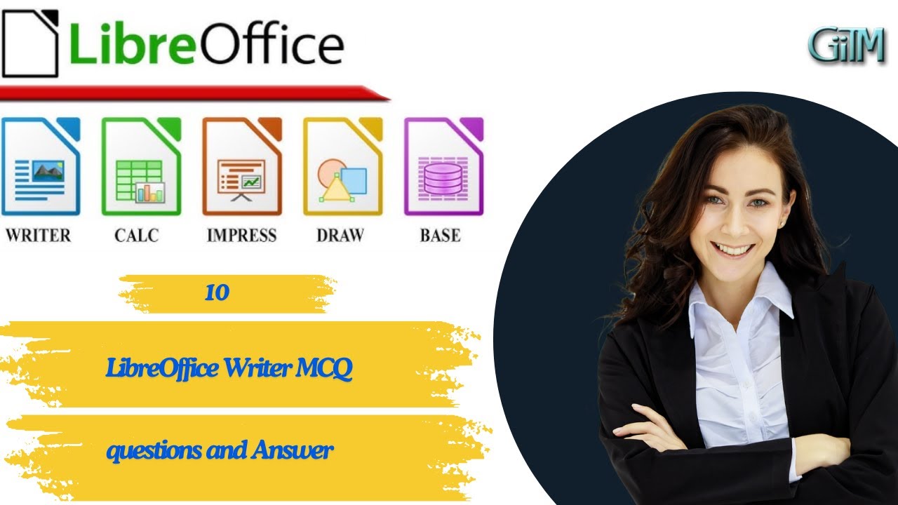 #3 Libreoffice Writer MCQ questions and Answer CCC , O & A Level syllabus #libreoffice |GIITM ...