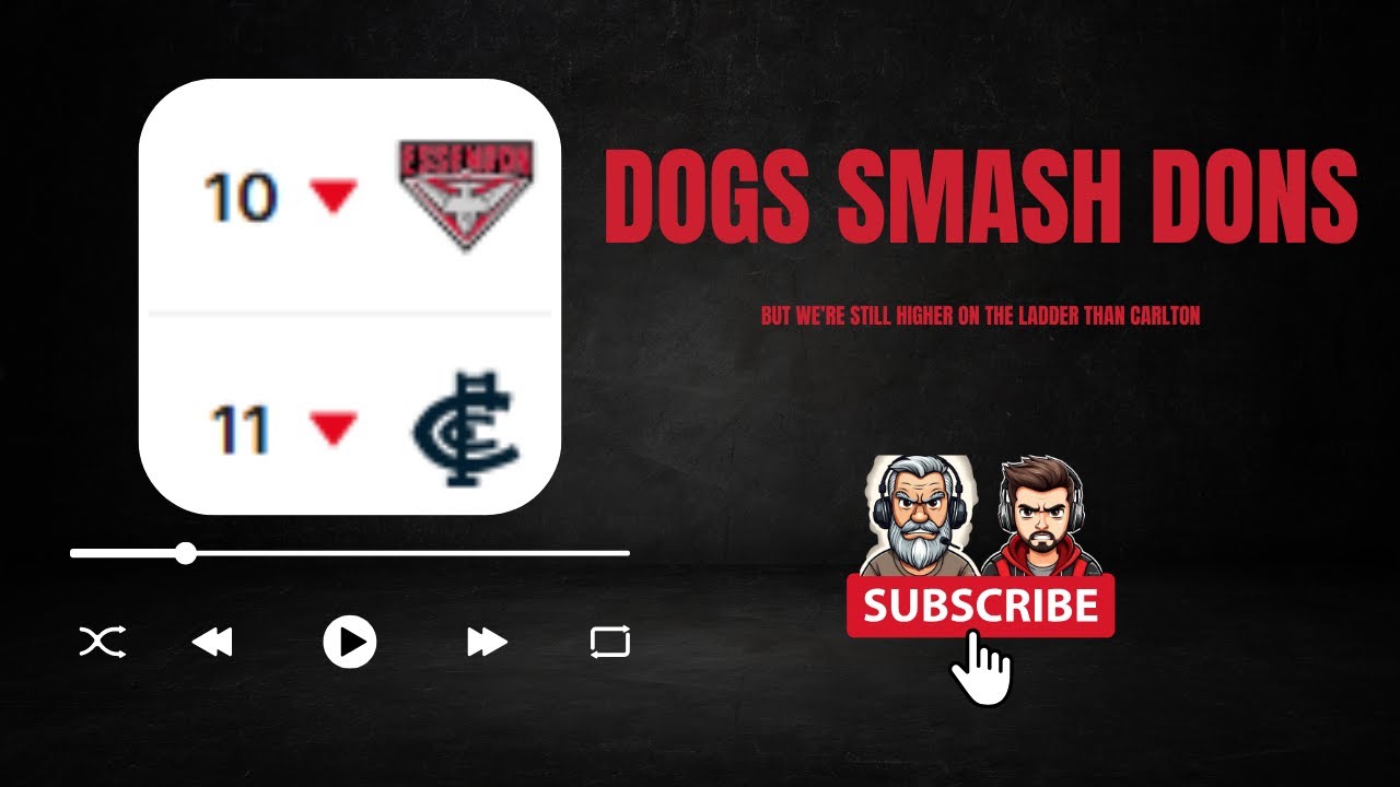 DOGS SMASH DONS | Essendon vs. Bulldogs Review - YouTube
