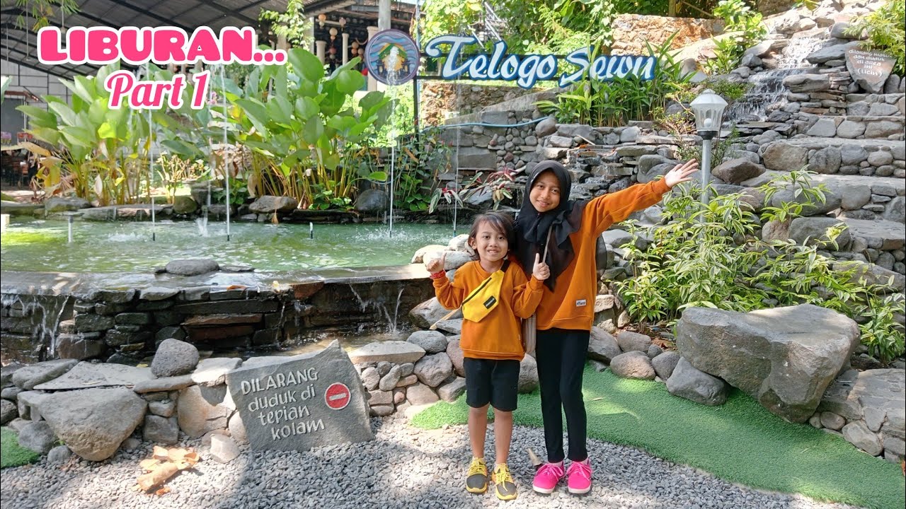 Telogo Sewu - Pandaan | wisata bersama keluarga | berenang dan bermain air | cobain terapi ikan ...