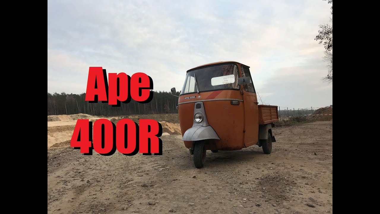 Piaggio Ape 400R Projekt - Die Apeschrauber - YouTube