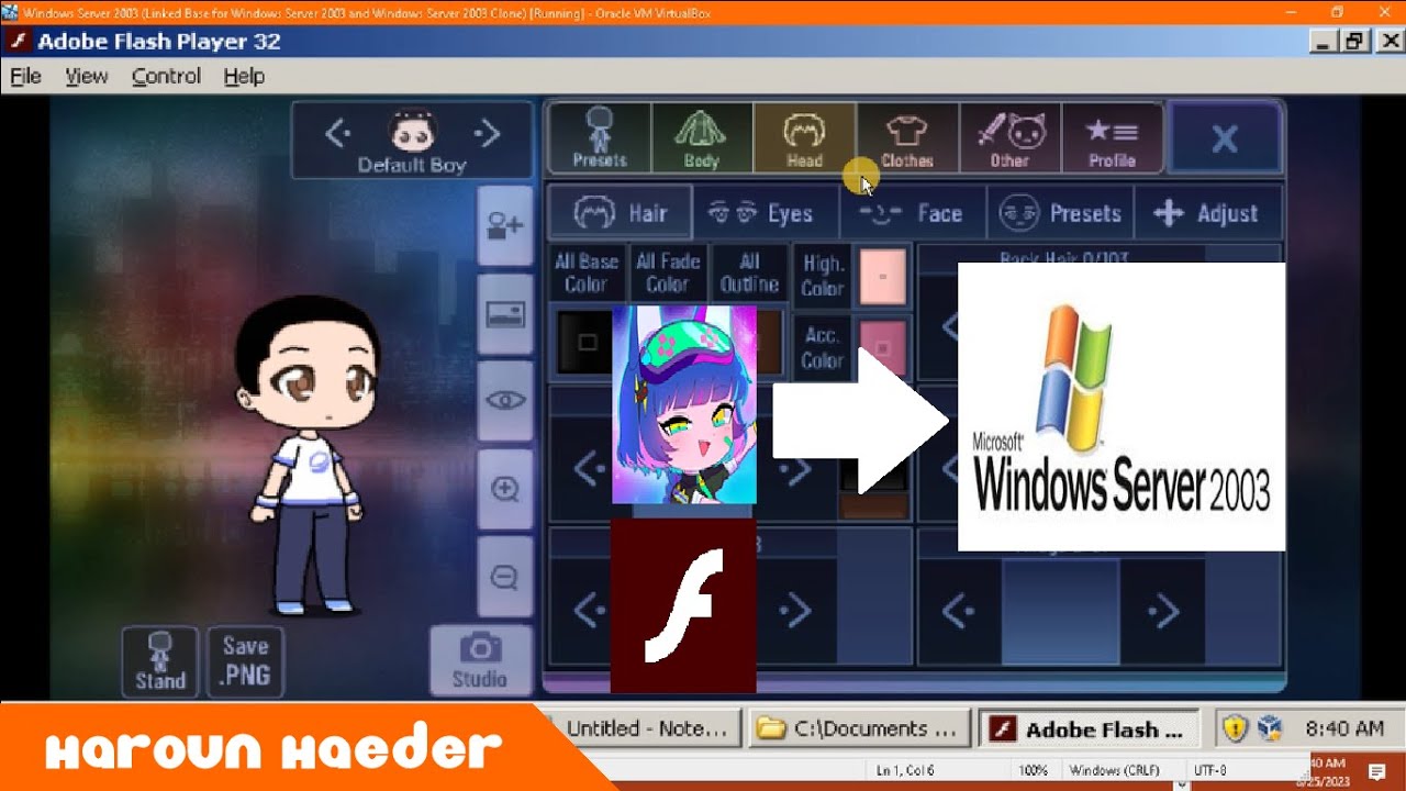 Gacha Club on Windows Server 2003? - YouTube