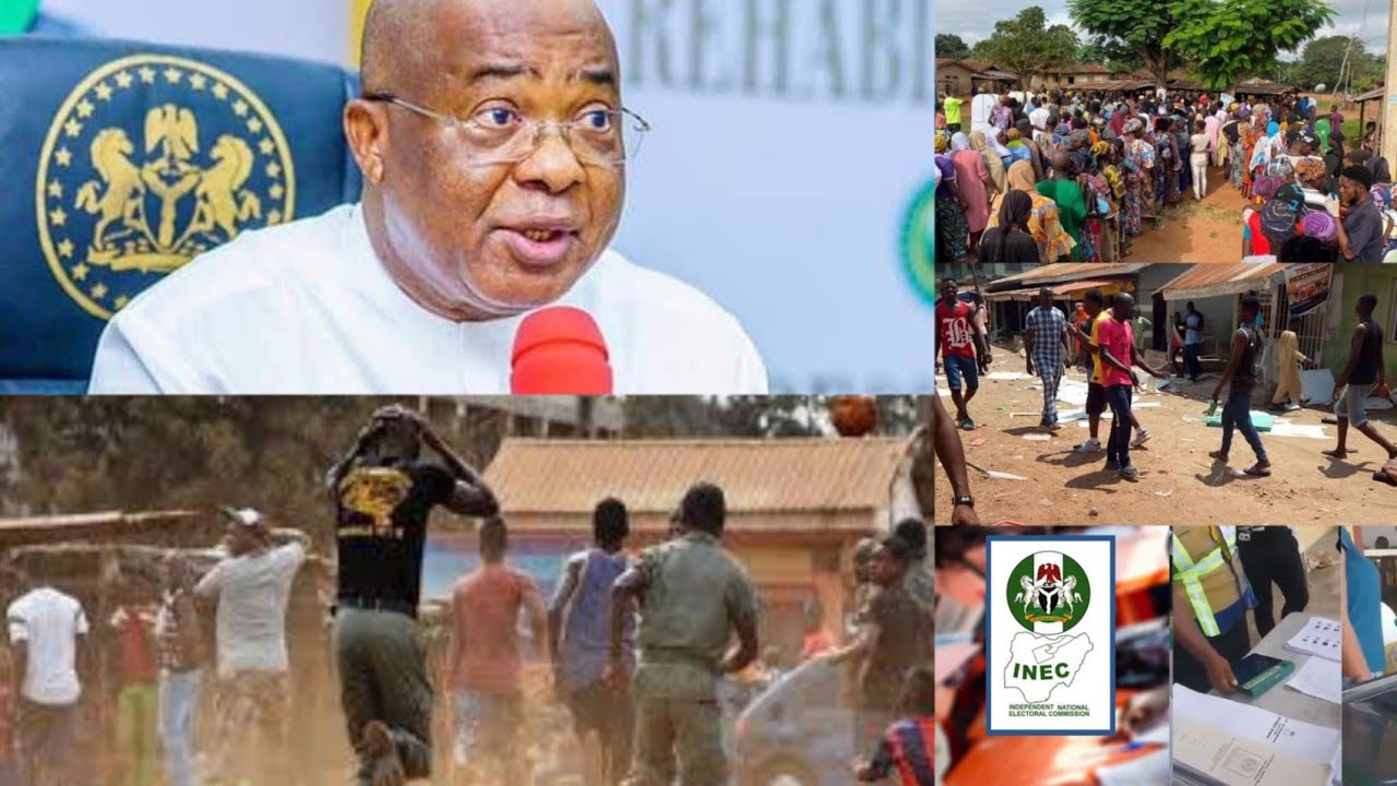 Imo Gov Poll: LIVE UPDATE ~Alleged APC THÜGS Hijack Electoral Materials ...