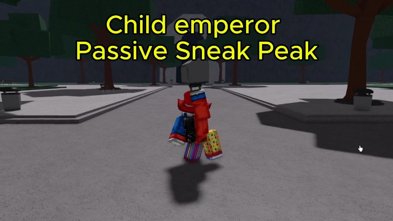 Tsb Child Emperor Passive Sneak Peak - YouTube