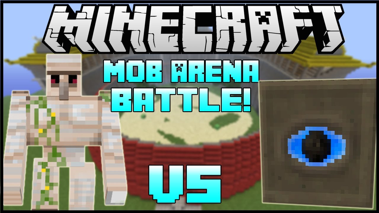 "IRON GOLEM VS SLIDER HOST MIMIC!" - Minecraft: Mob Battle Arena ...