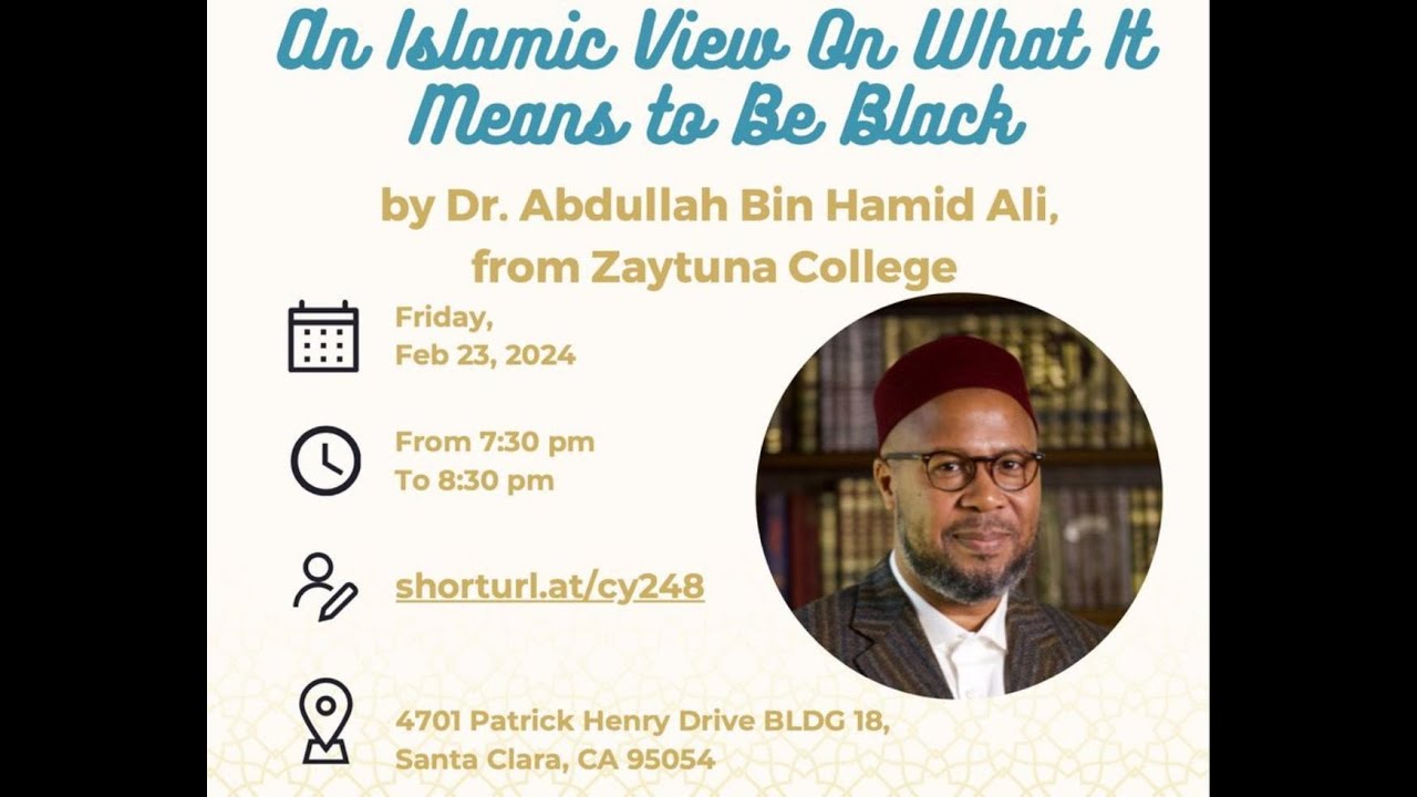 SALAAM Sohbet Event 12: An Islamic View on What it Means to be Black by ...