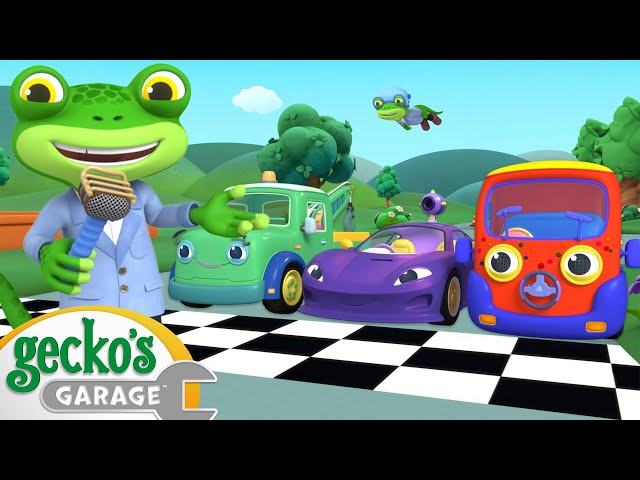The Mega Vehicle Olympics 🏆 Gecko's Garage | Trucks For Children ...