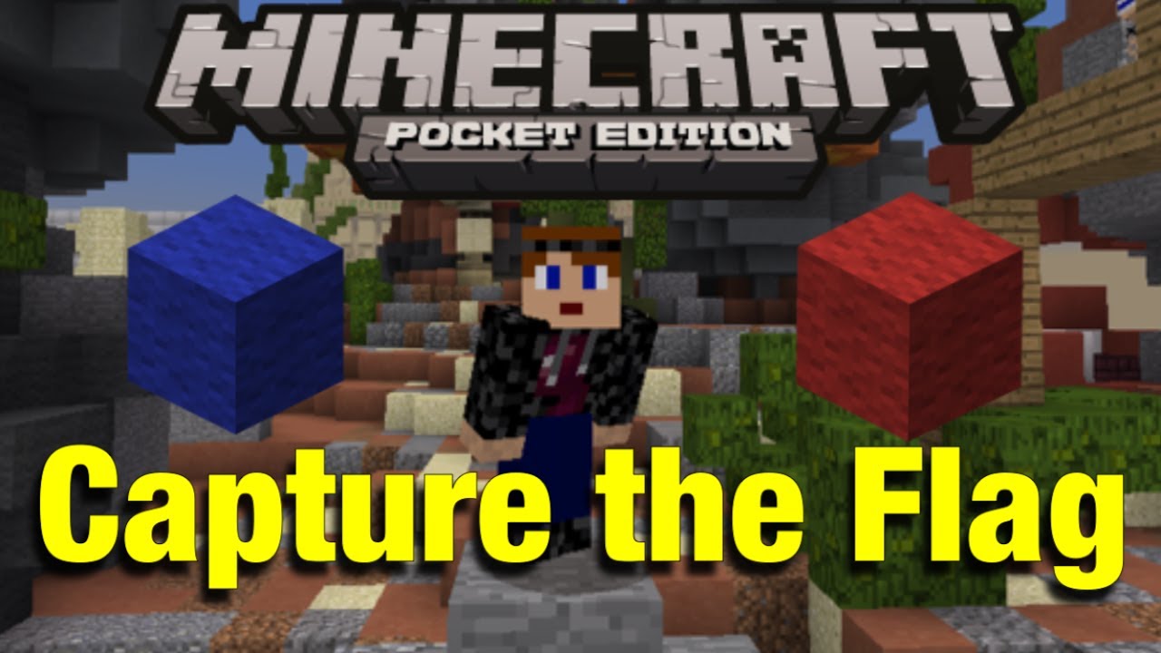 CLEARLY THE BEST! Capture The Flag - Minecraft Pocket Edition - YouTube