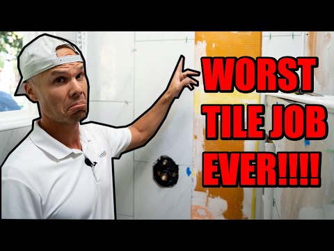 How To Fix A Terrible Wall Tile Job