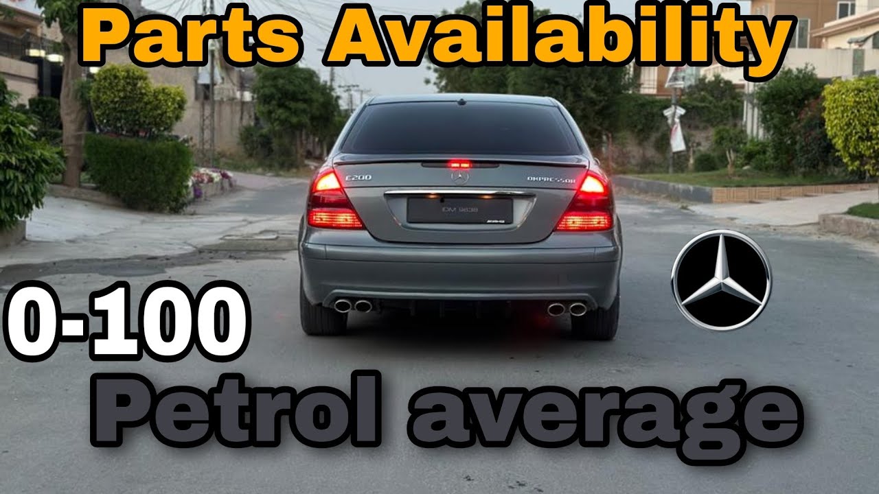 My new Mercedes w211 test drive | 0 to 100 | Mercedes parts & fuel ...
