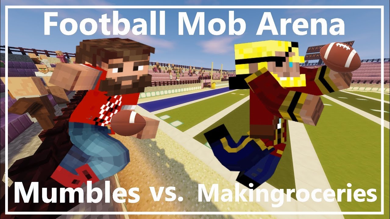 Custom Mob Battle in the Football Mob Arena - YouTube