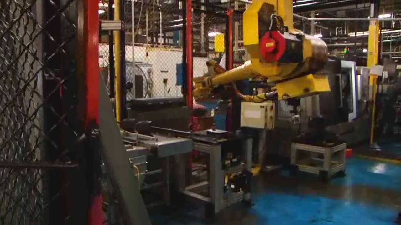 ATI Robotic Tool Changers used to changeover end-of arm tooling. - YouTube